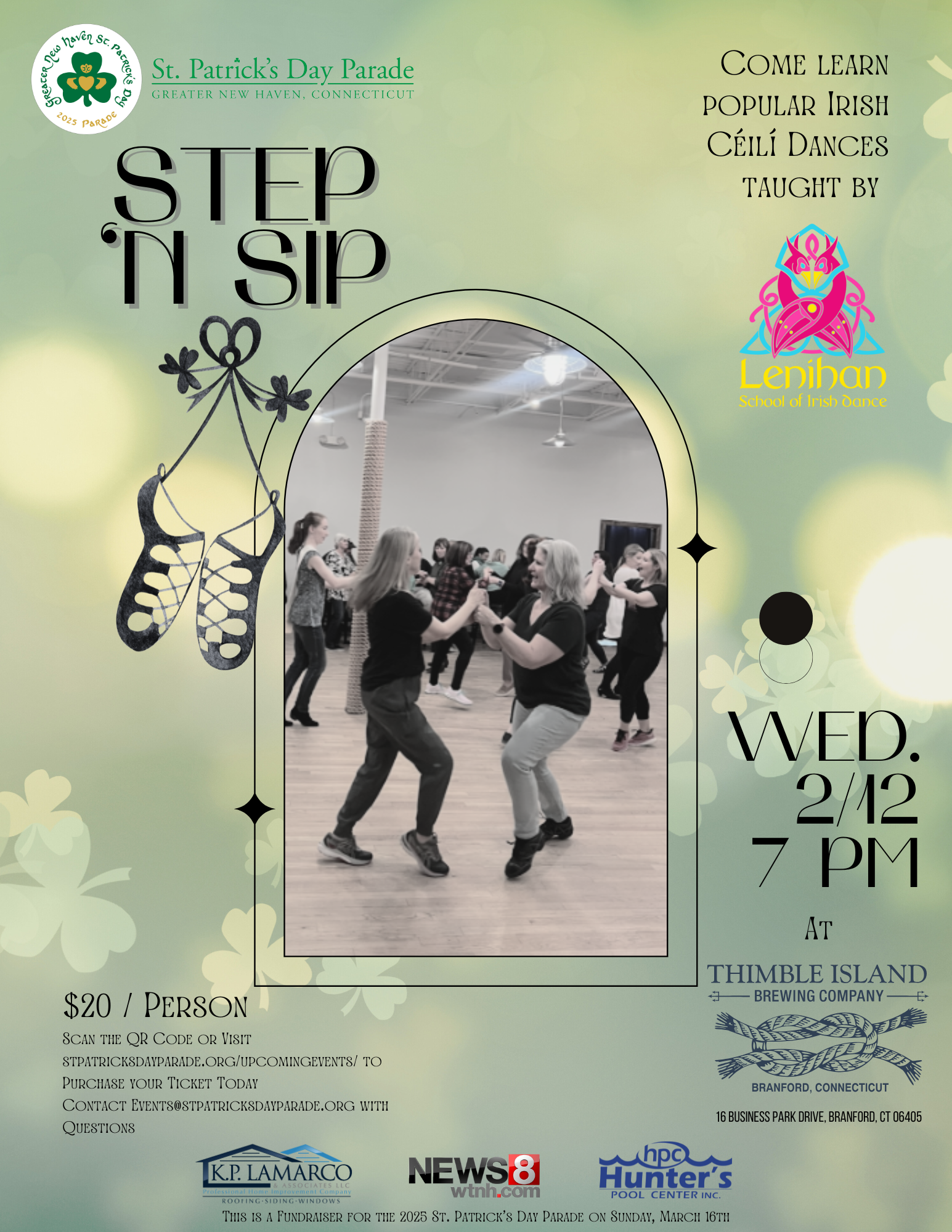Step ‘n Sip – St. Patrick’s Day Parade